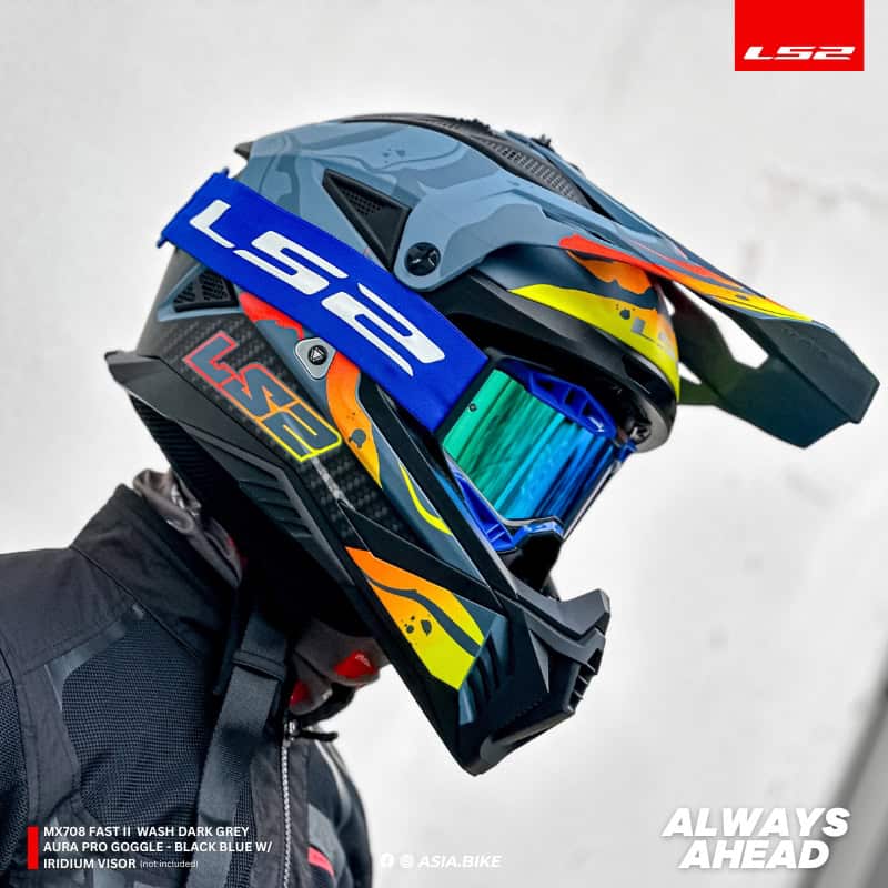 หมวกกันน็อควิบาก LS2 Helmets MX708 รุ่นใหม่ล่าสุด - ASIA.BIKE